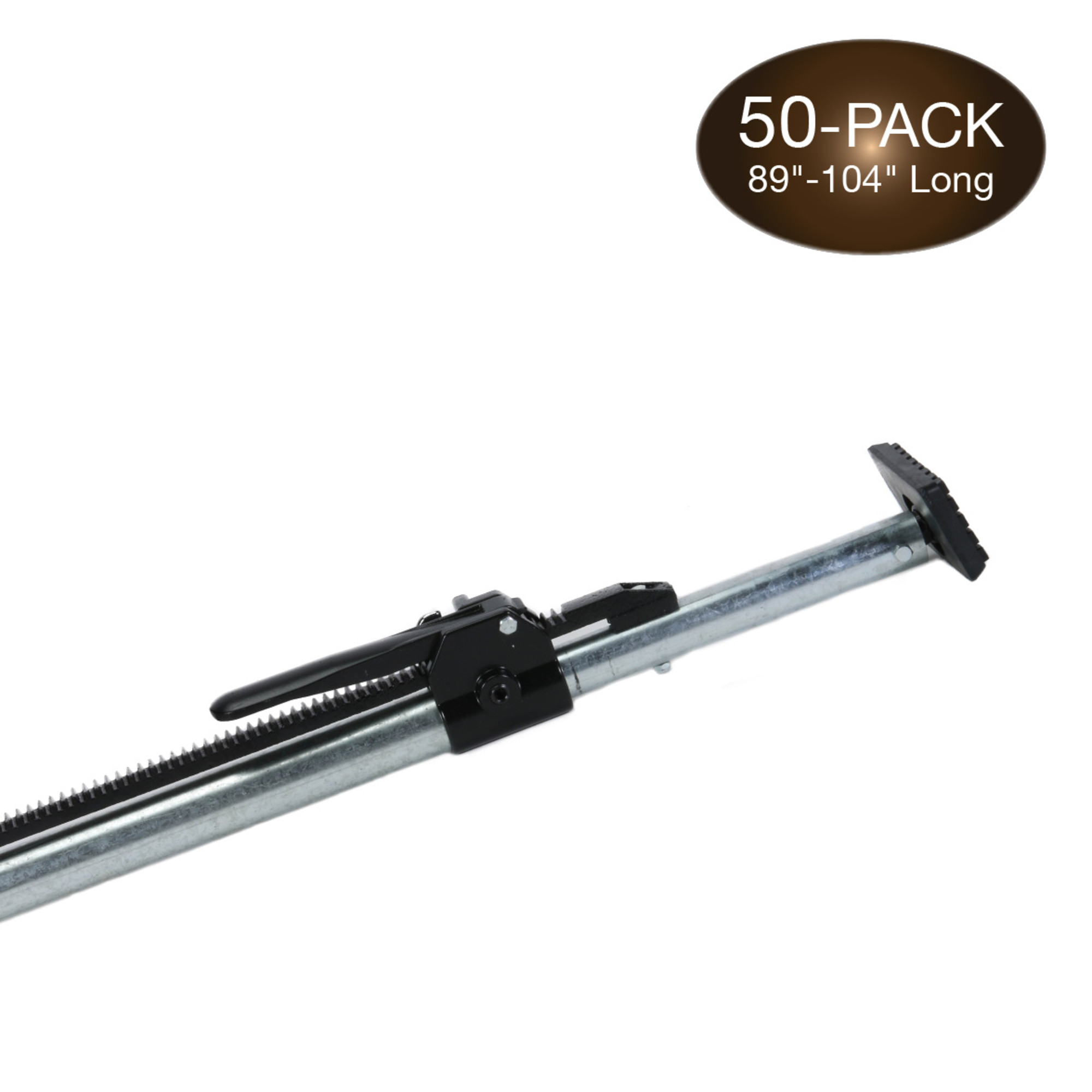 50 PACK 89-104 Inches Long Steel Load Lock Bar for Cargo Tie-Down ONLY ...