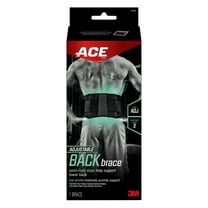 ACE Brand Deluxe Back Stabilizer with Lumbar Support, Adjustable Brace ...