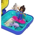 Polly Pocket Shani Tropical Beach Compact with Mobile Ice Cream Cart ...