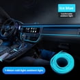 Agiufgs Car Interior Ambient Light Strip, Soft Non-Dazzling Glow with ...