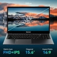 Blackview 15.6 inch Laptop Computer Intel Alder Lake N97 16GB RAM 512GB ...