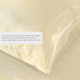 Silk Stain Sheets Set Deep Pocket Queen Sheets 4 Pieces with 2 Pillow ...