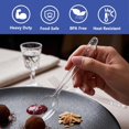 100 Count Plastic Spoons,Heavy Plastic Silverware,Premium Disposable ...