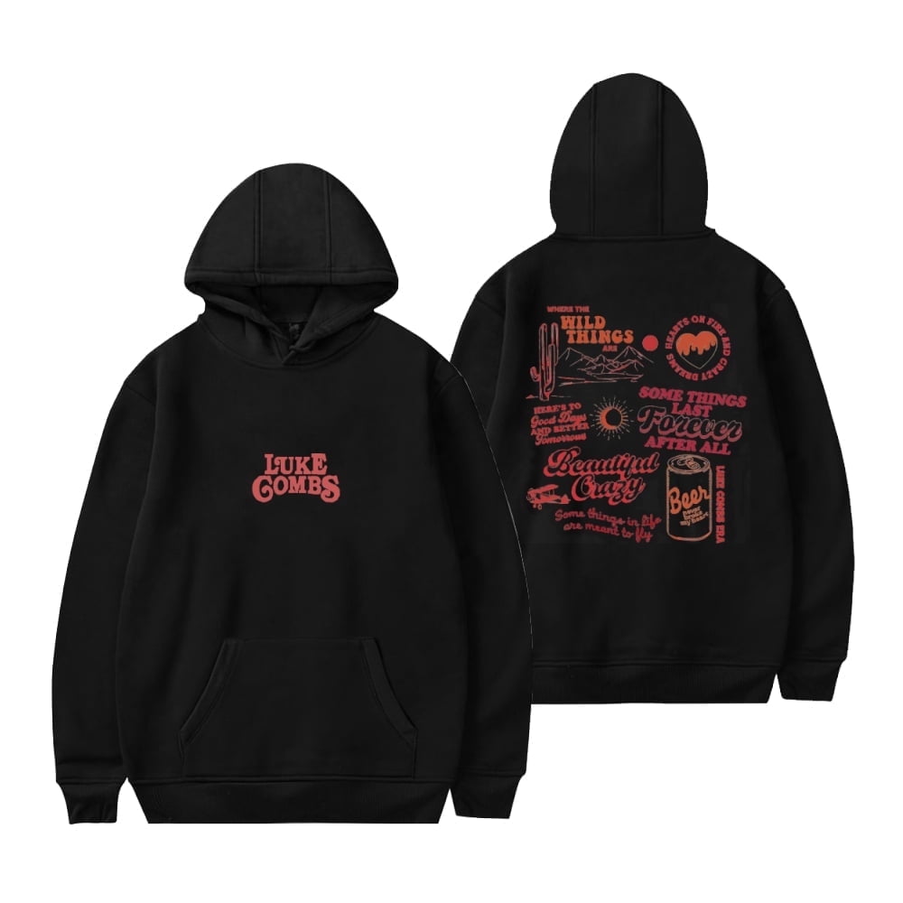 Click here for Tianchu Luke Combs Lyric Print Hoodie Women Men Lo... prices