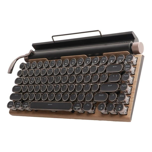 Blue Switch Mechanical Keyboard,Typewriter Keyboard 83 Keys Mechanical ...