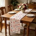 Aufmer Independence Day Tabletop Decor Linen Style Star Striped Table ...