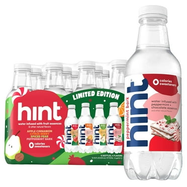 Hint Flavored Water Variety Pack, 16 Fluid Ounce (Pack of 18) - Walmart.com