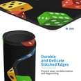 Dice Pattern Colorful Cube Mouse Pad Non-Slip Rubber Gaming Mousepad ...