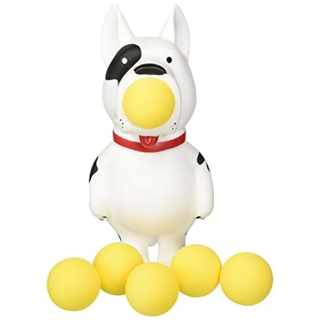 Hog Wild Dog Popper Toy - Shoot Foam Balls Up to 20 Feet - 6 Balls ...