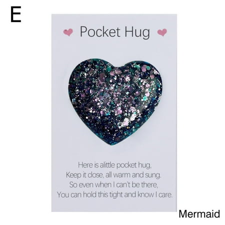 Pocket Hug Heart Mini Cute Pocket Hug Stationary Cards with Envelopes ...