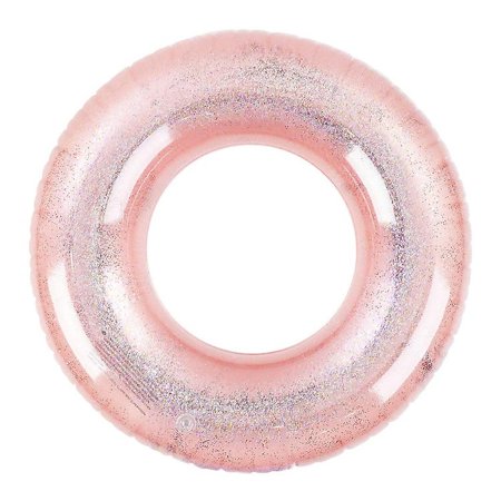 JOYWEI Betterlifefg-swimming Ring, Round Swimming Buoy With Pvc Sequins ...