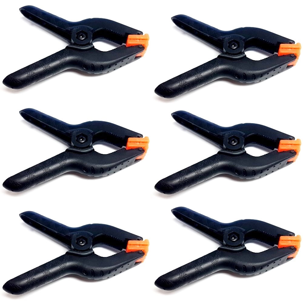 LS Photography 6 PCS Black Nylon Muslin/Paper Photo Backdrop Background ...