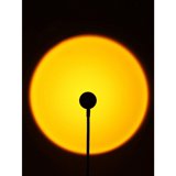 1pc ABS Projection Light, Modern Sun Pattern Sunset Lamp Projector For ...