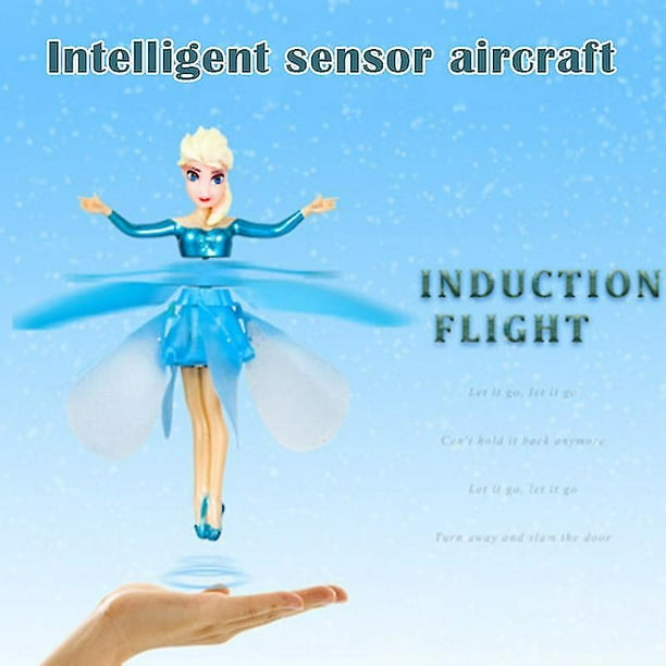 Frozens Princess Elsa Shape Induction Aircraft Magical Fairy Flying ...
