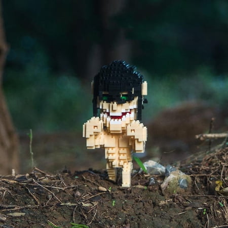 Anime 3d Diy Colossal Titan Armored Titan Jaw Titan Building Blocks ...