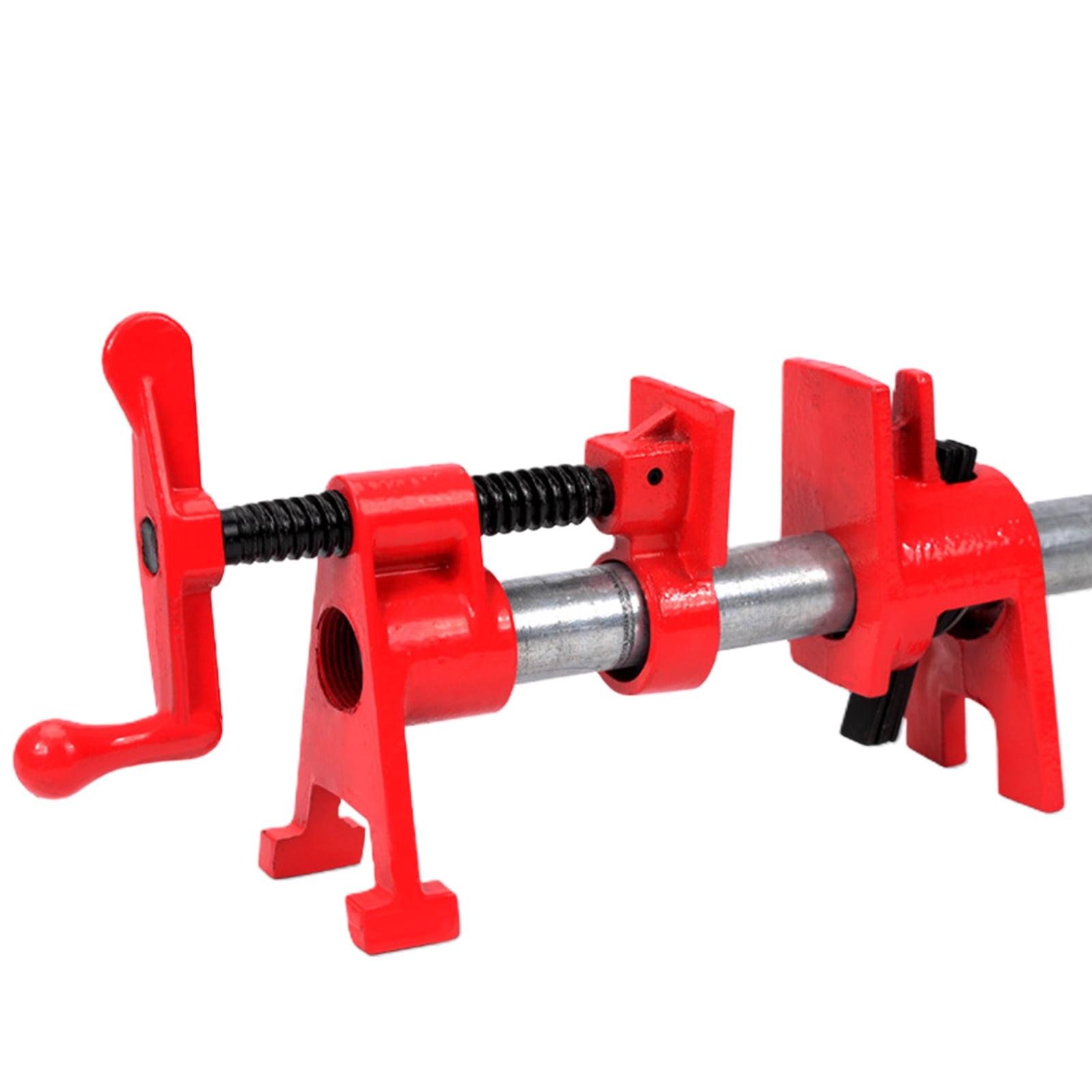 1 Set Of Vertical Pipe Clamp With Protective Sleeve (Without Water Pipe ...