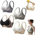 Super Gather Bra Wireless Push-Up Bra, Lifting Anti-Sagging Seamless ...