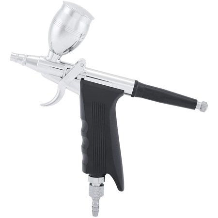 Feed Double Action Trigger Controlled Airbrush Metal Spray Guns Paint ...
