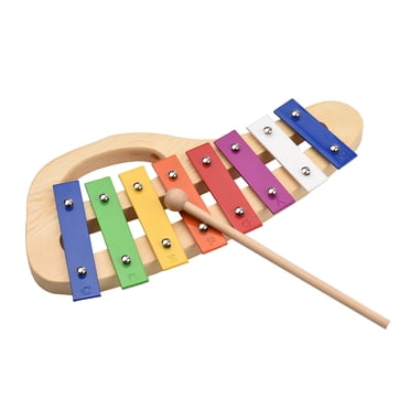 8 Notes Xylophone 8 Notes Colorful Rainbow Chromatic Wooden Percussion ...
