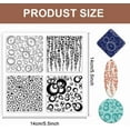 Polymer Clay Texture Sheets Dots Embossing Folders Clay Texture Mat DIY ...