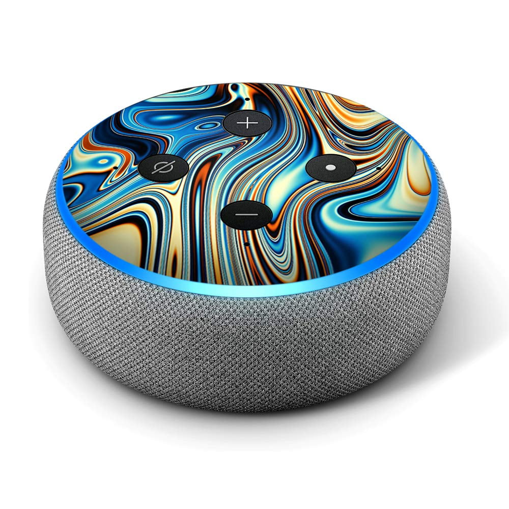 Click here for Its A Skin Blue Oragne Psychadelic Oil Slick - Vin... prices