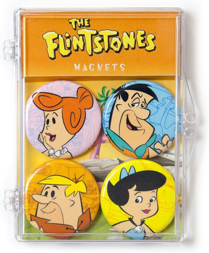 Hanna-Barbera The Flintstones Magnet 4-Pack - Walmart.com