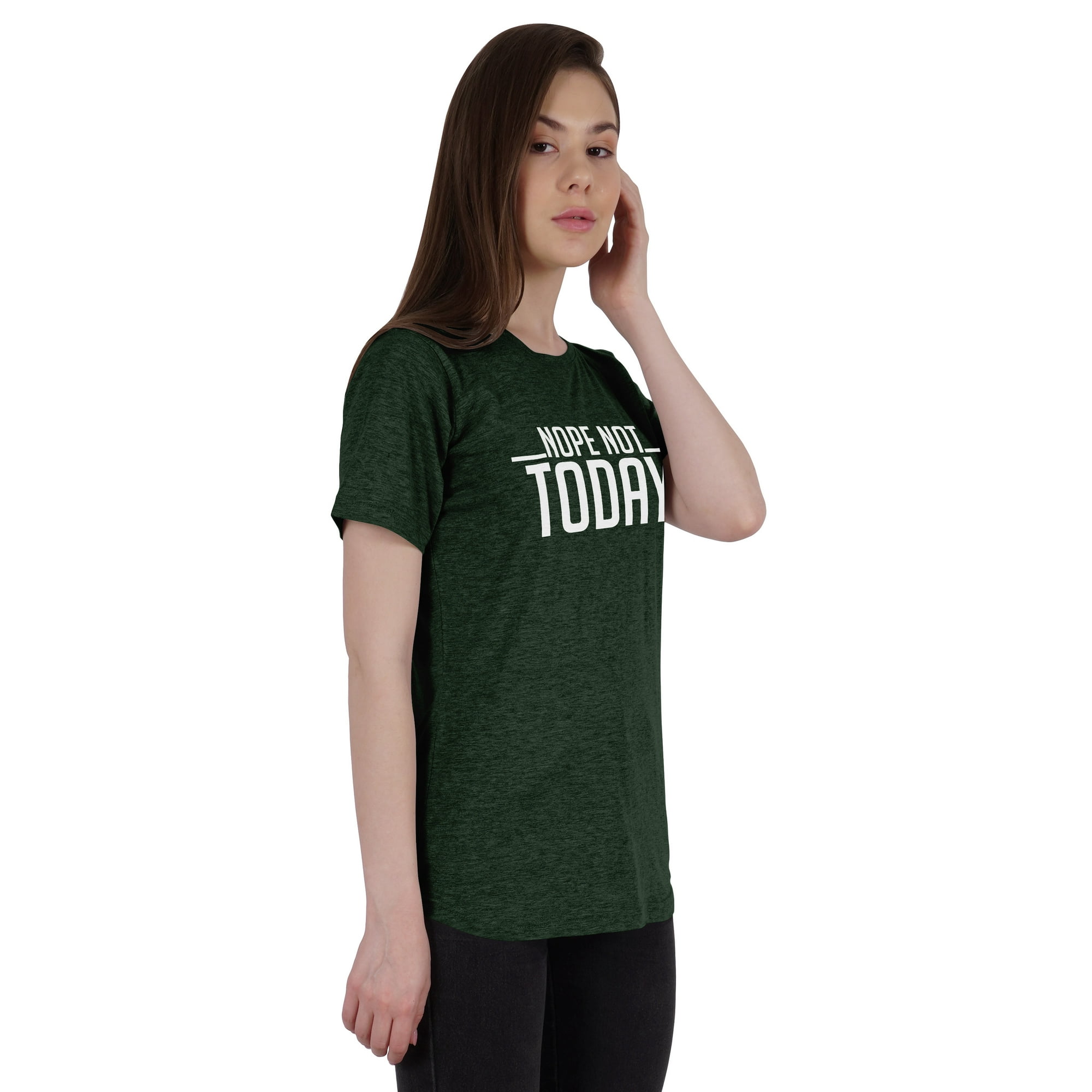 Click here for Inkmeso Women Quote Top Nope Not Today Graphic Pr... prices