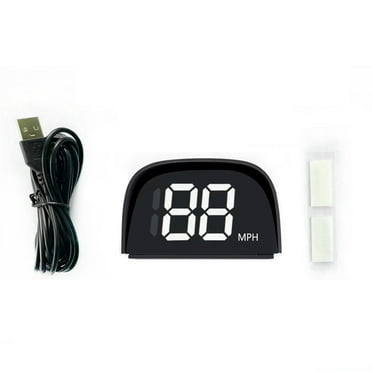 Car HUD GPS Speedometer, Digital Speed Monitor, USB Plug & Play ...