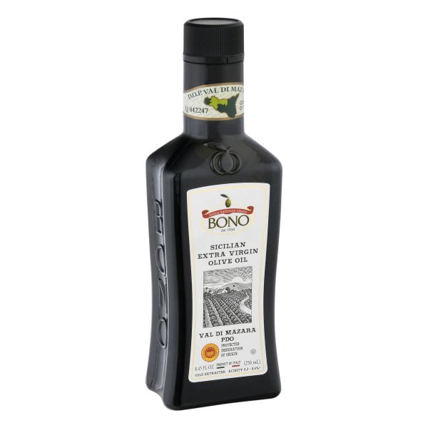 Bono KHLV00326351 Sicilian Extra Virgin Olive Oil PDO, 8.45 oz ...