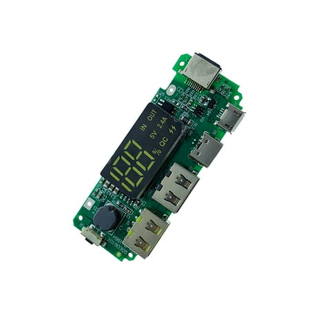 Charging Module Lithium Battery Charger Circuit Board LED Display 5V ...