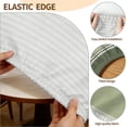 ARTSLION Elastic Tablecloth For Round Tables, Waterproof Tablecover For ...