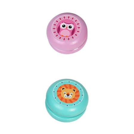 Beginner ,wooden yoyo classic toy for beginner Creative toy,Cartoon ...