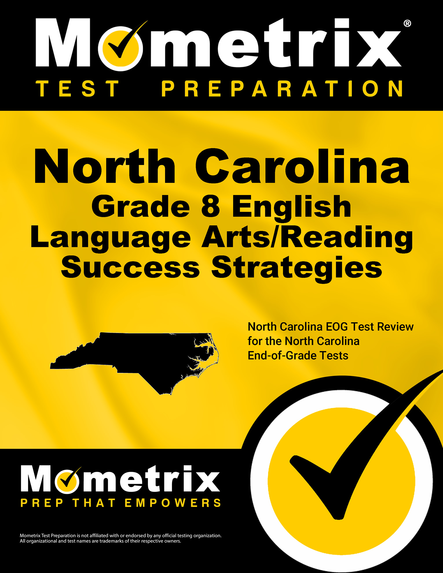 North Carolina Grade 8 English Language Arts Reading Success Strategies