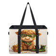 ADECORIVY Highland Cow Reusable Grocery Bags, Foldable Reusable ...