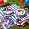4Pcs Independence Day Flag Themed Disposable Tableware Set, Paper ...