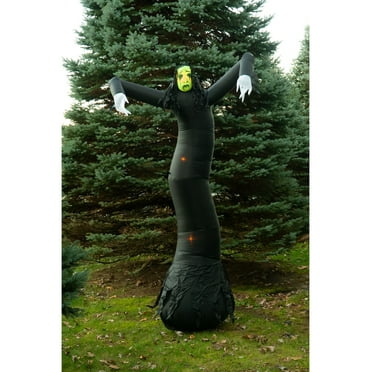 Airblown Inflatable 6' X 4' Ghost Trio Halloween Decoration - Walmart.com