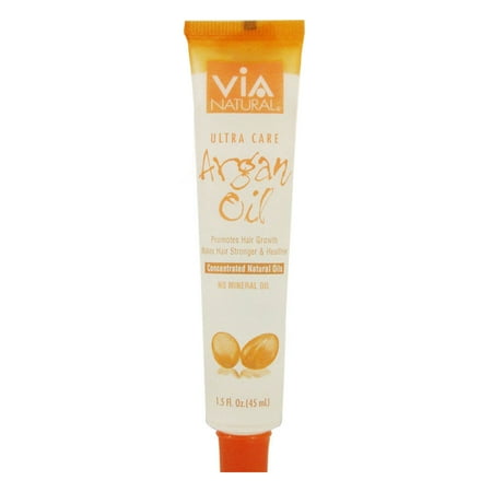 Via Natural Ultra Care Argan Oil [Concentrated Natural Oil] 1.5 Oz ...