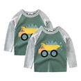 Beautyzll Toddler Kids Boys Casual Cartoon T Shirt Baby Long Sleeve T ...