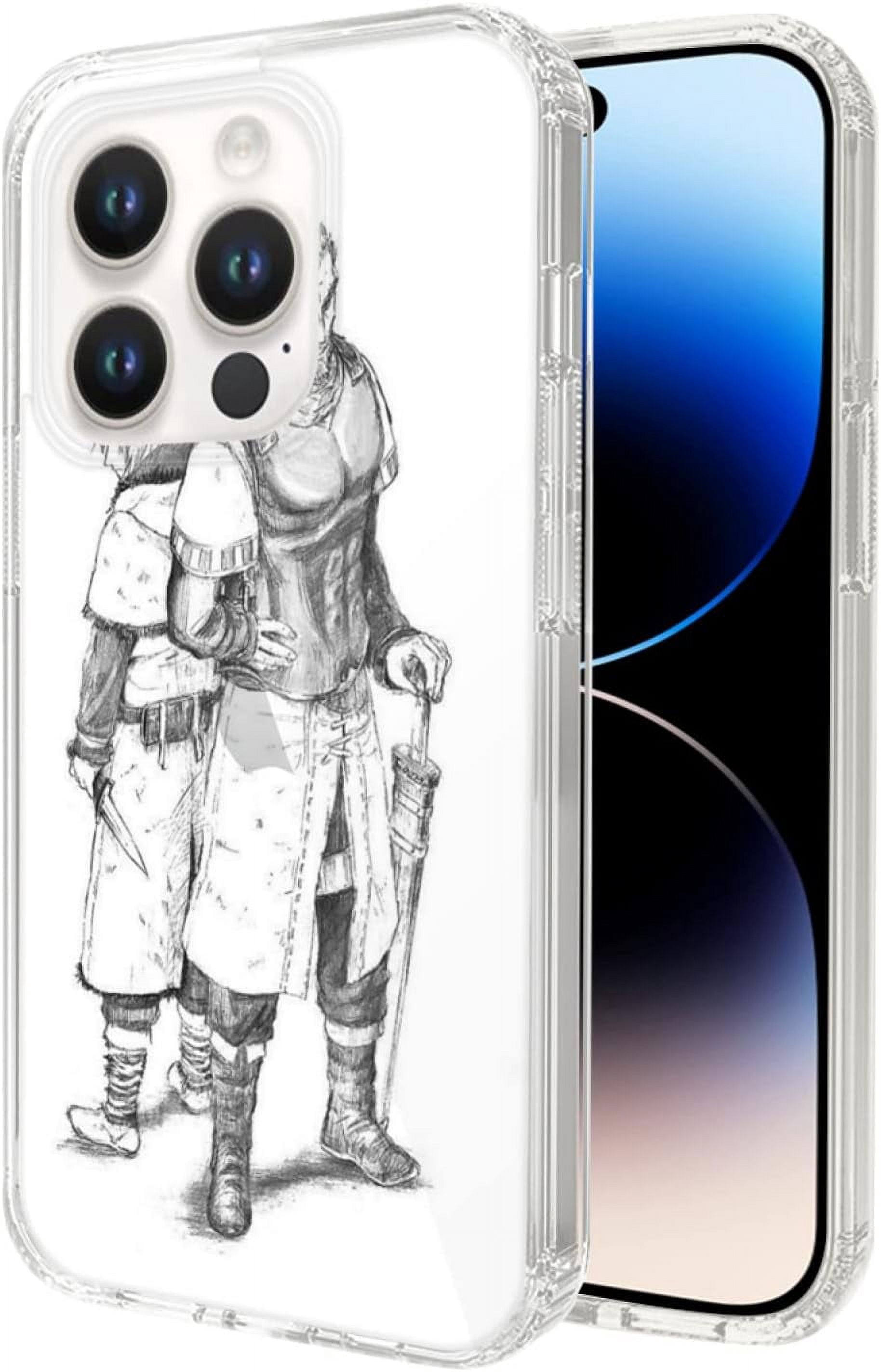 Phone Case Vinland Saga Thorfinn and to Back Case Clear Compatible with ...