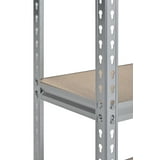 Muscle Rack 48"W x 18"D x 72"H 5-Shelf Garage Shelves, Silver - Walmart.com