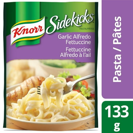 Knorr Sidekicks Garlic Alfredo Fettuccine Pasta, 133 g - Walmart.ca