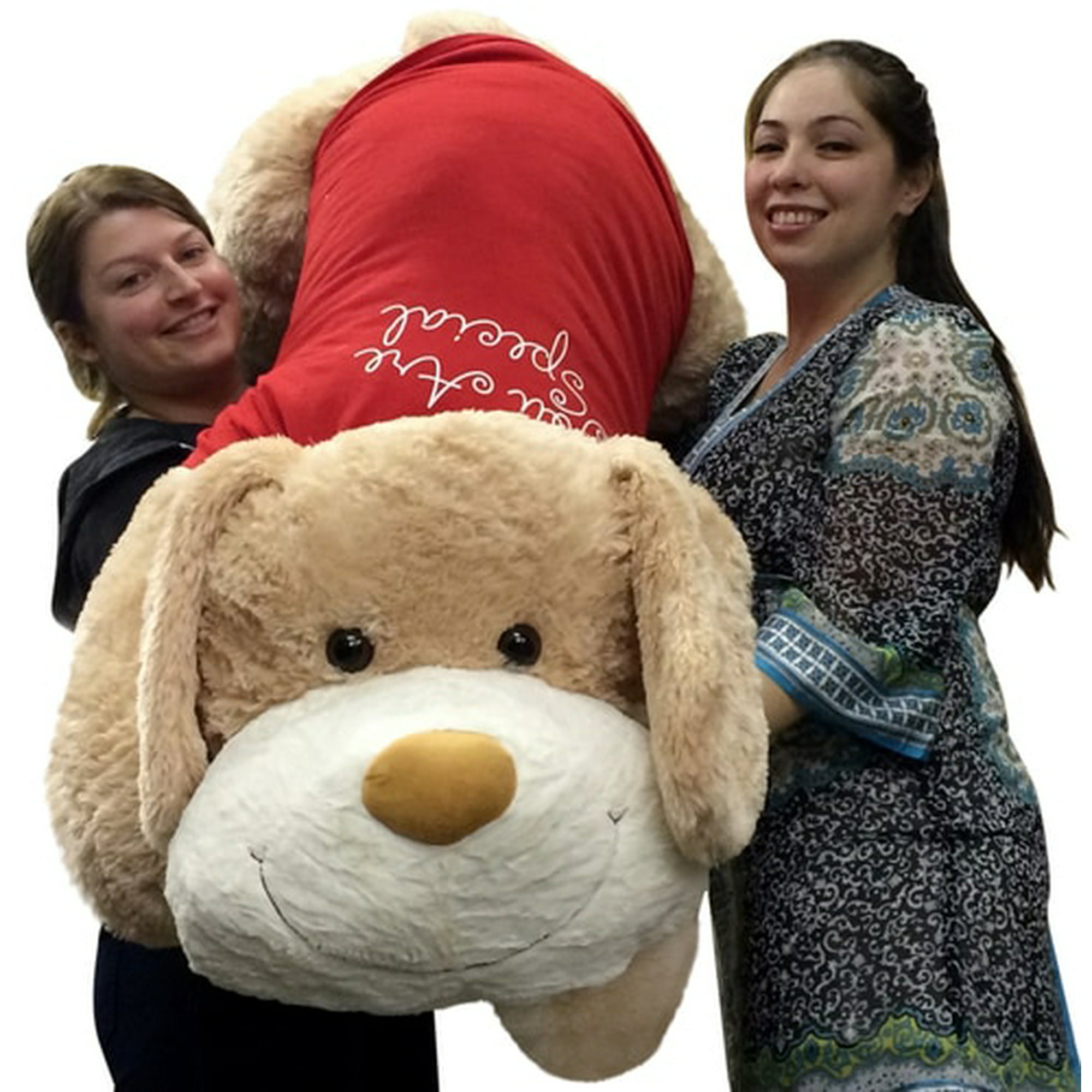 Click here for Big Plush Giant Valentines Day Plush Puppy 60 Inch... prices