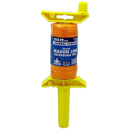 Lehigh Group 215ft. Gold Twisted Mason Line On Reloadable Reel ...