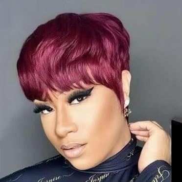 Short Pixie Cut Hair Wig Short Hairstyles Synthetic Wigs for Women ...