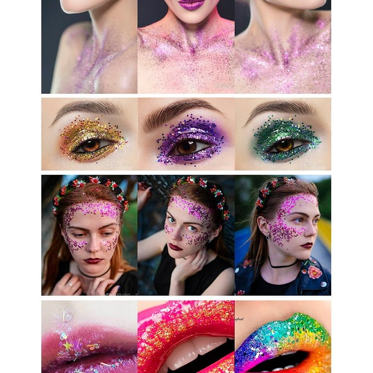 Black Light Party Makeup