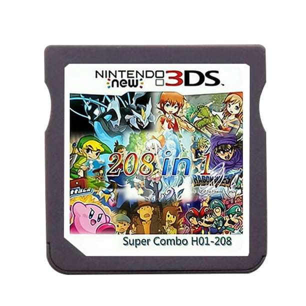 Tarjeta Juego NDS Game Super Combo Multicart para 3DS NDSi Y | Walmart en línea