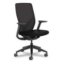 HON Flexion Mesh Back Task Chair, 14.81" to 19.7" Seat Height, Black ...