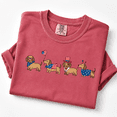 4th of July Dachshund Comfort Colors Shirt, Cute Weiner Dog Parade Tee ...