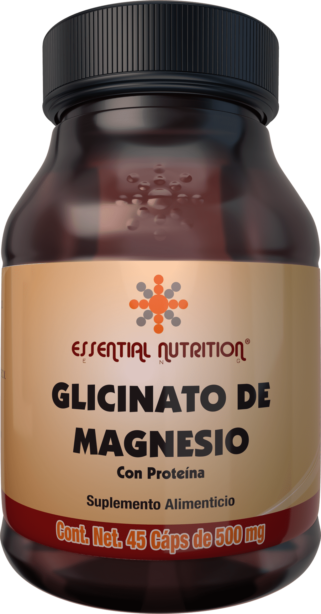 Glicinato de Magnesio 45 Cápsulas de 500 mg | Bodega Aurrera en línea