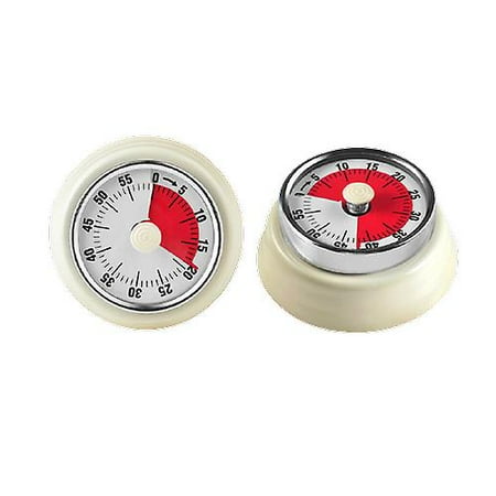 Magnetic Mechanical Kitchen Timer - 60 Minute Visual Countdown Timer ...